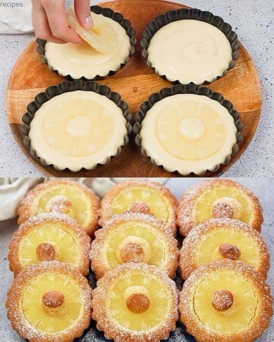 Mini Pineapple Cakes - Recipes