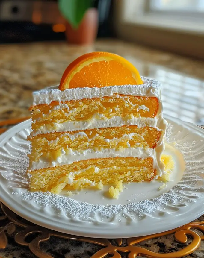 ORANGE DREAMSICLE CAKE - Recipes