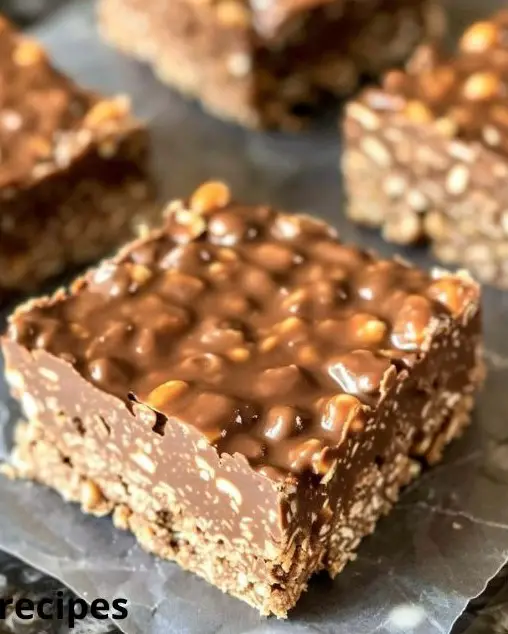 No-Bake Homemade Crunch Bars - Recipes