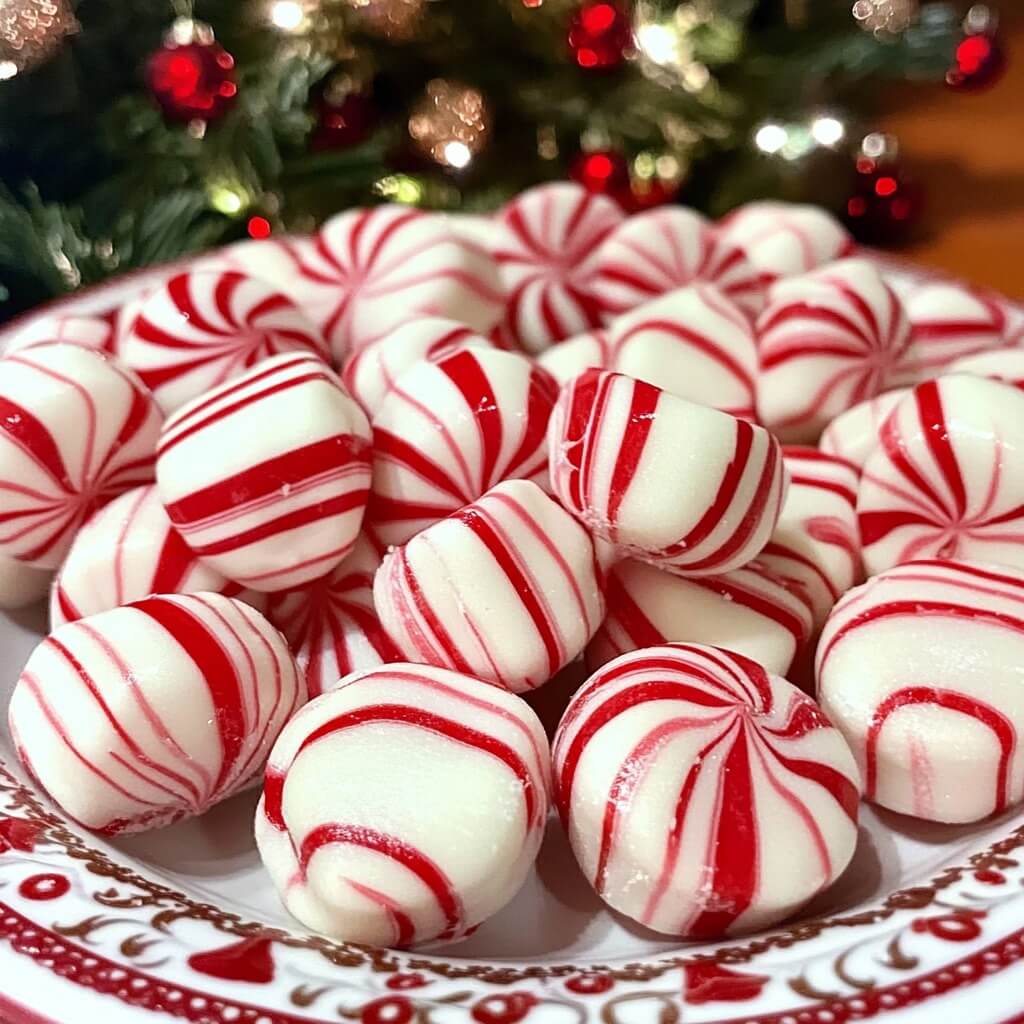 Soft Christmas Peppermints - Recipes