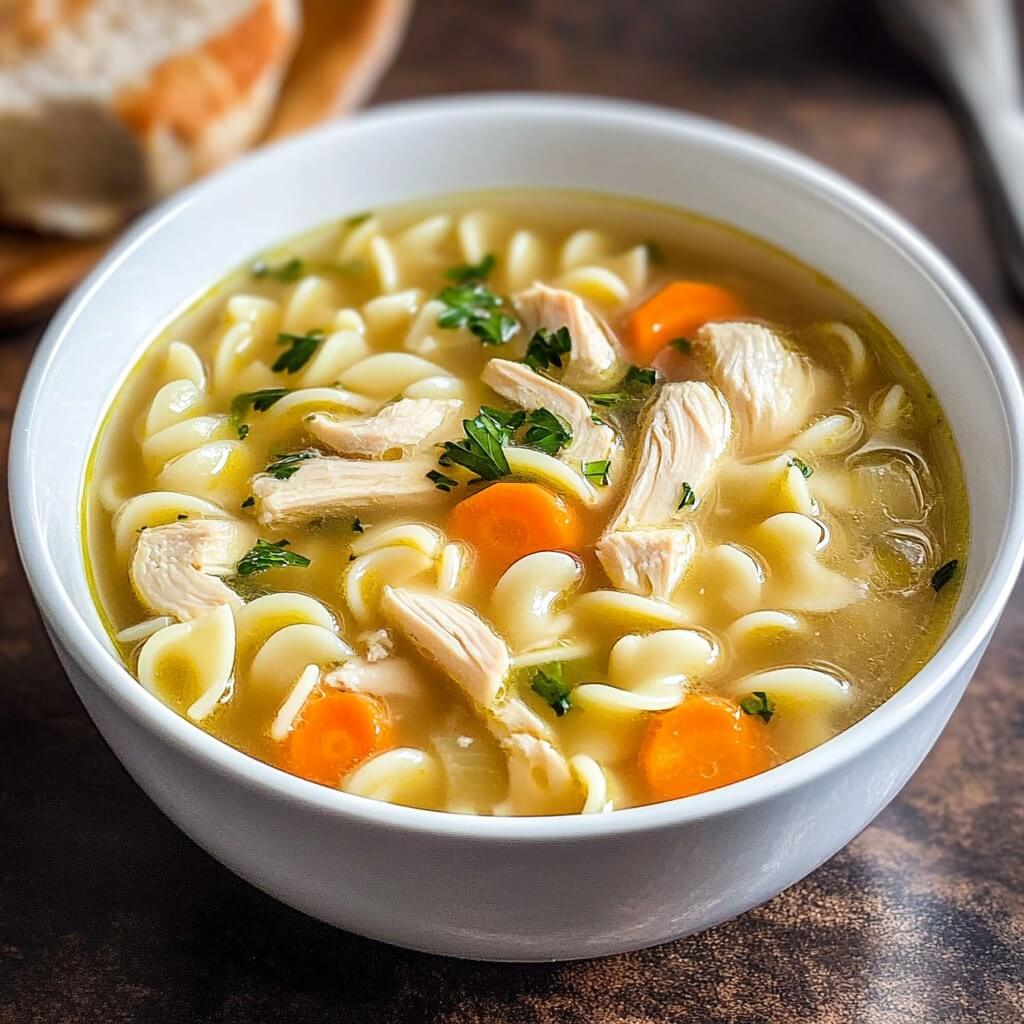 CHICKEN NOODLE SOUP - Recipes