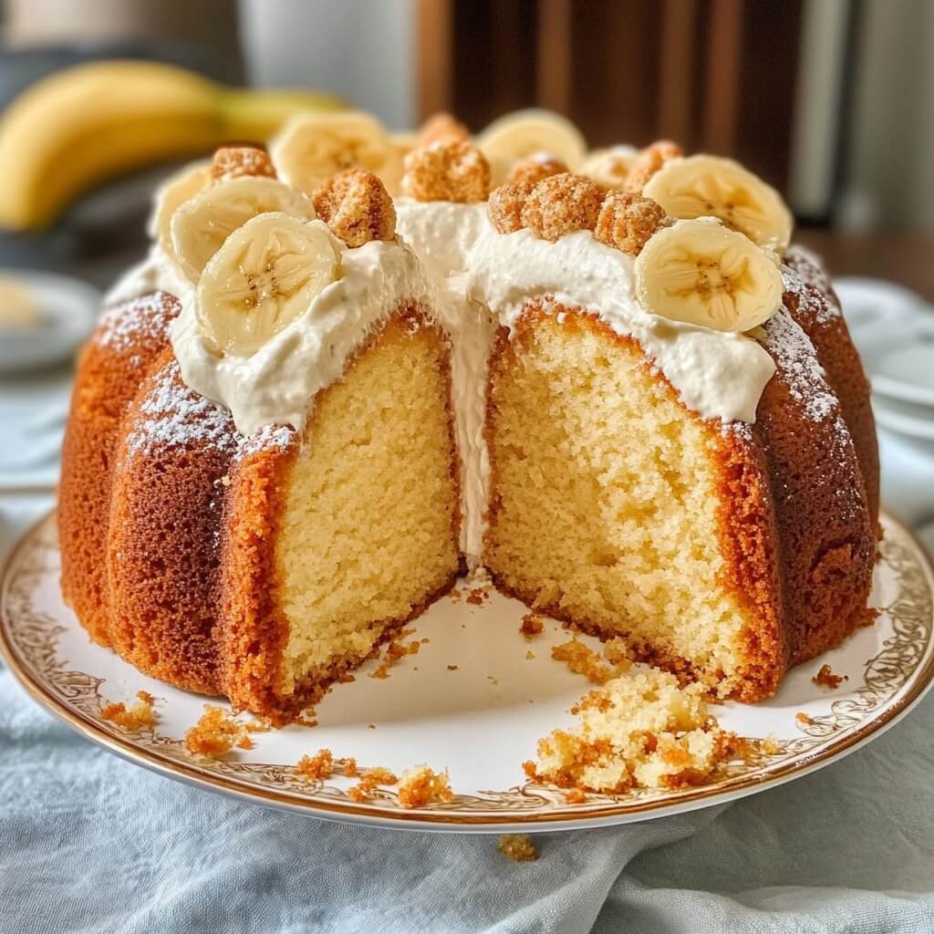 Banana Pudding Pound Cake - Recipes