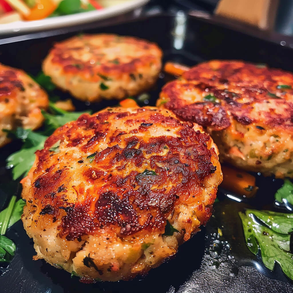 Succulent and Savory Salmon Patties - Recipes