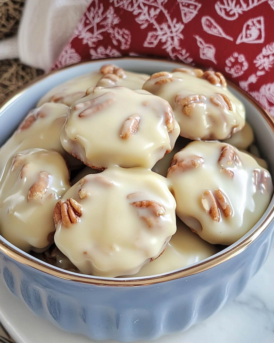Vanilla Pecan Pralines - Recipes