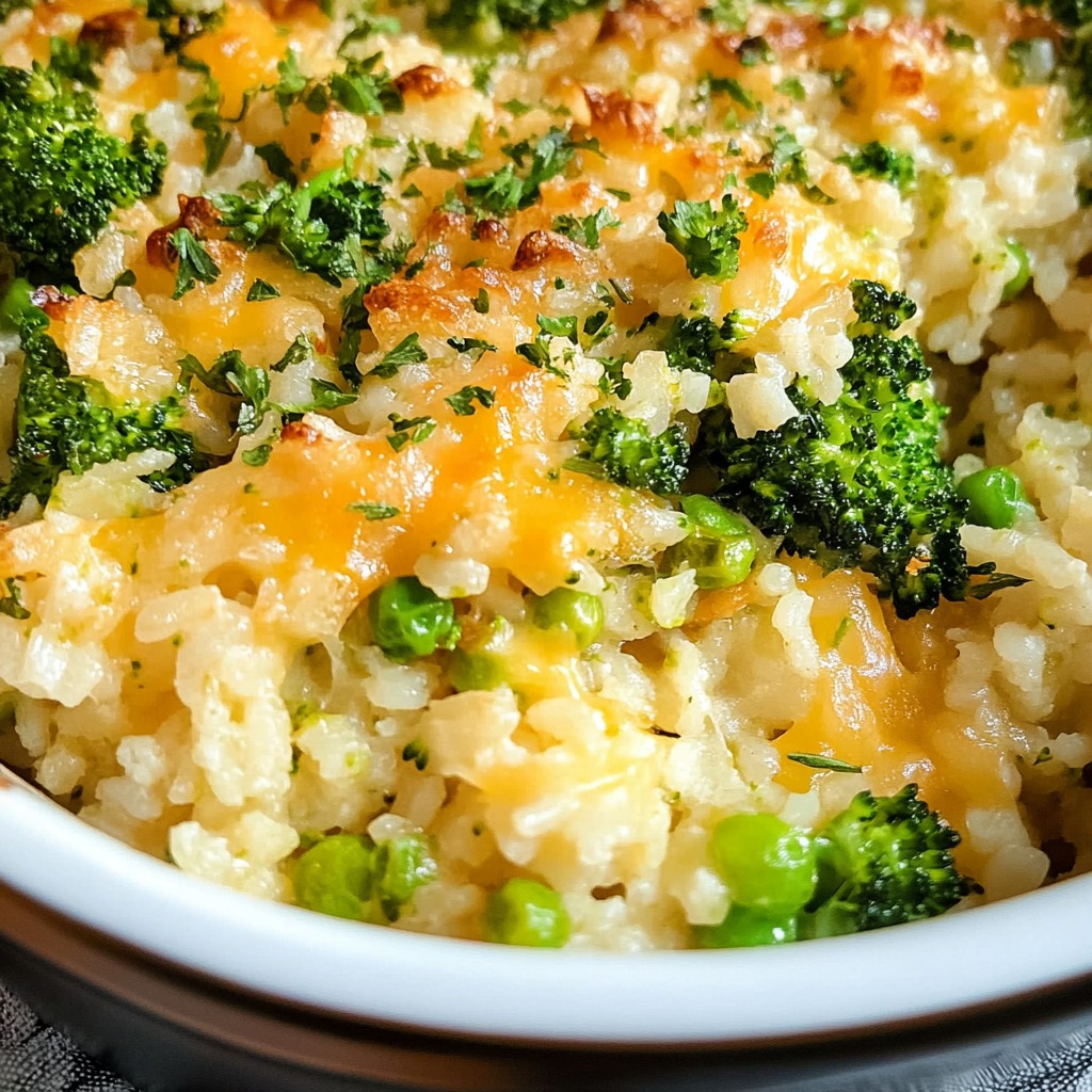 Cheesy Broccoli Rice Casserole - Recipes