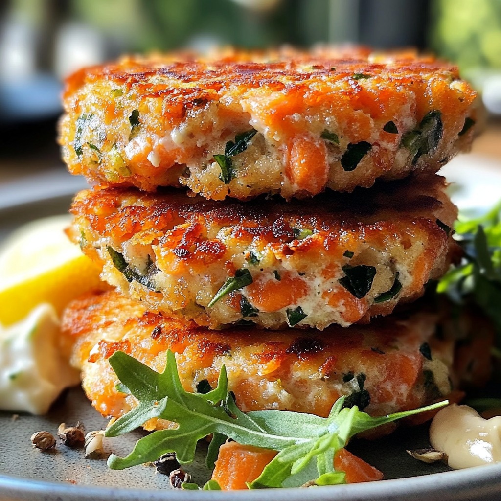 Mediterranean Salmon Patties - Recipes