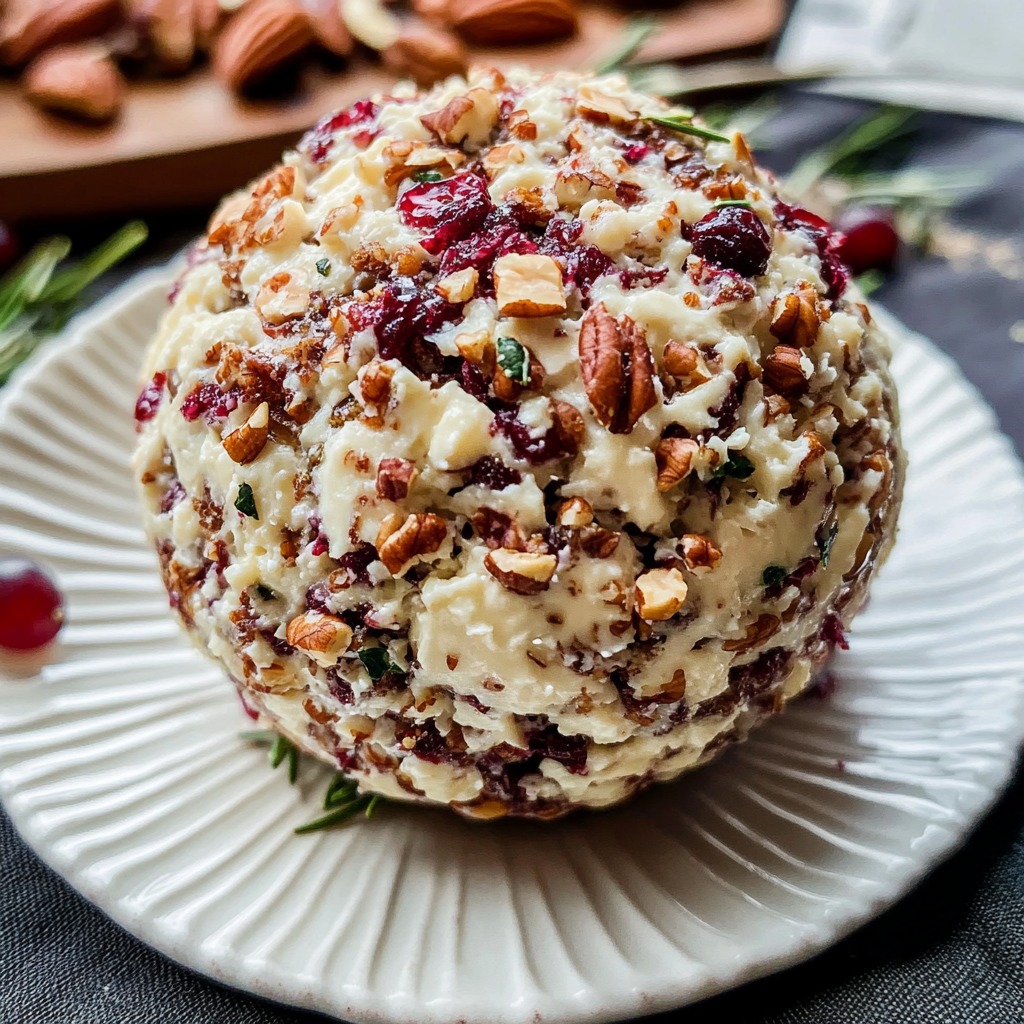 Cranberry Pecan Cheese Ball - Recipes