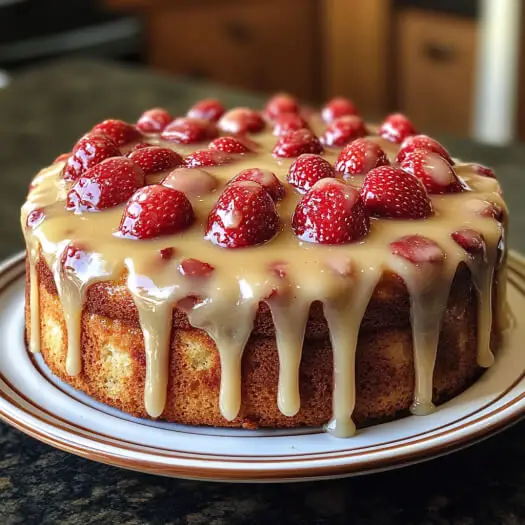 Glazed Southern Strawberry Jam Cake - Recipes