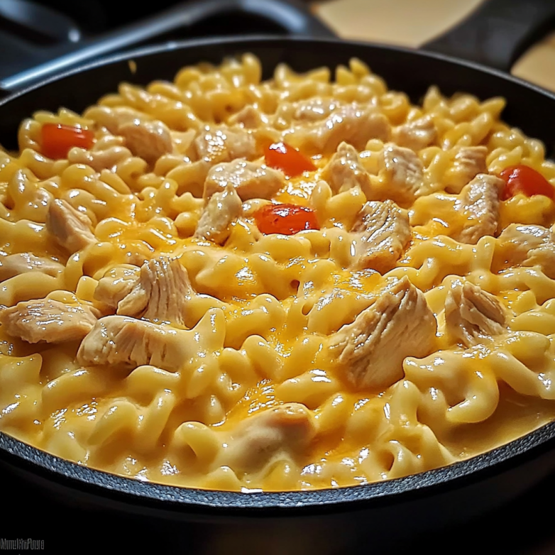Cheesy Chicken Rotini Skillet - Recipes