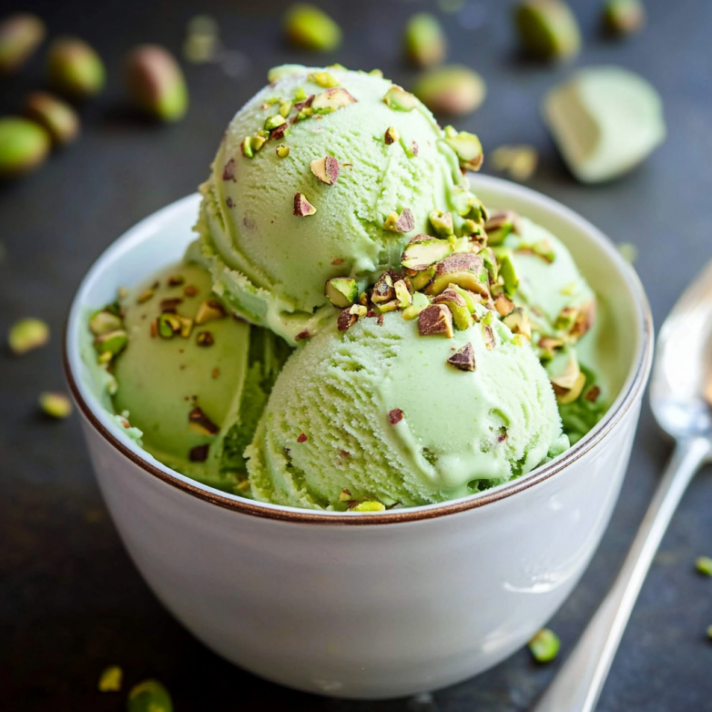 Homemade Pistachio Ice Cream - Recipes