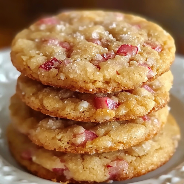 Rhubarb Shortbread Cookies - Recipes