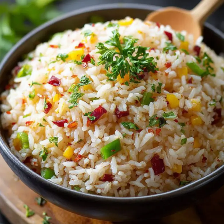 Island Coconut Pepper Rice - Recipes