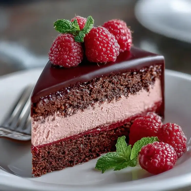 Chocolate Raspberry Mousse Cake - Recipes